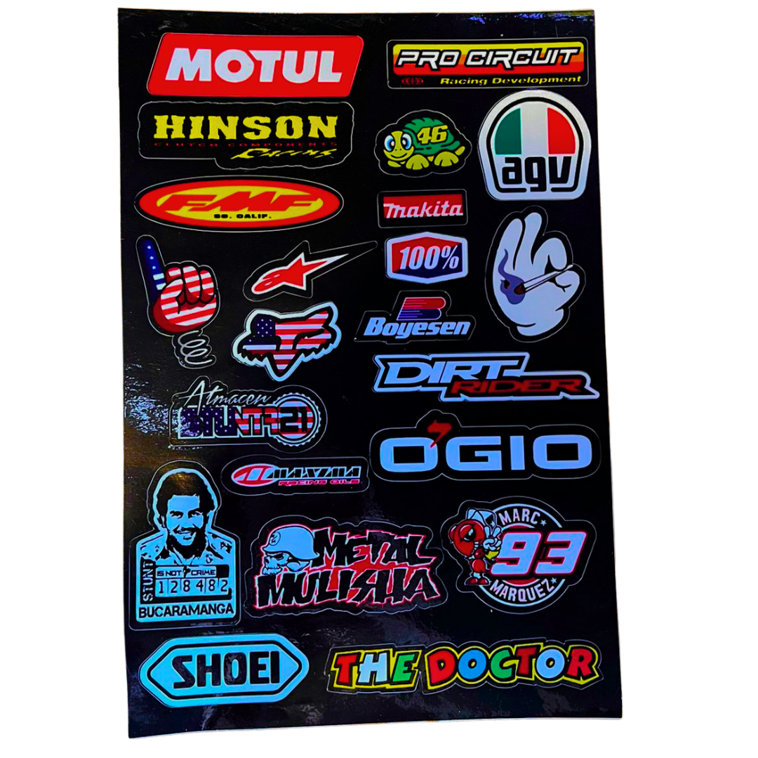 Calcomanías Motul | Stuntr21